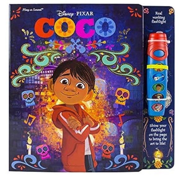 Disney | Toys | Disney Pixar Coco Flashlight Adventure Sound Book Pi ...